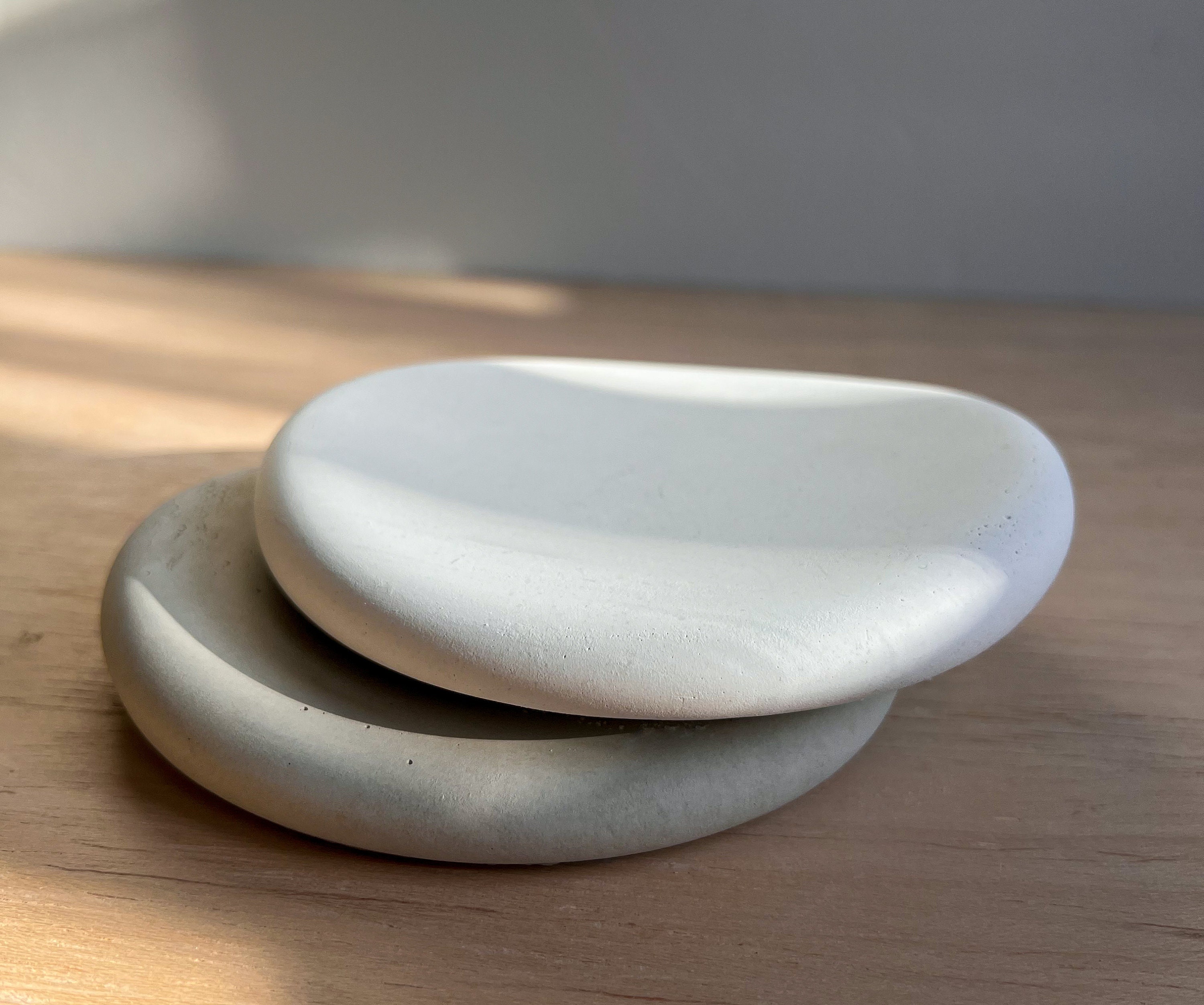 Pebble Tray, Asymmetrical Tray, Oblong Dish, Jewelry Display, Irregular ...