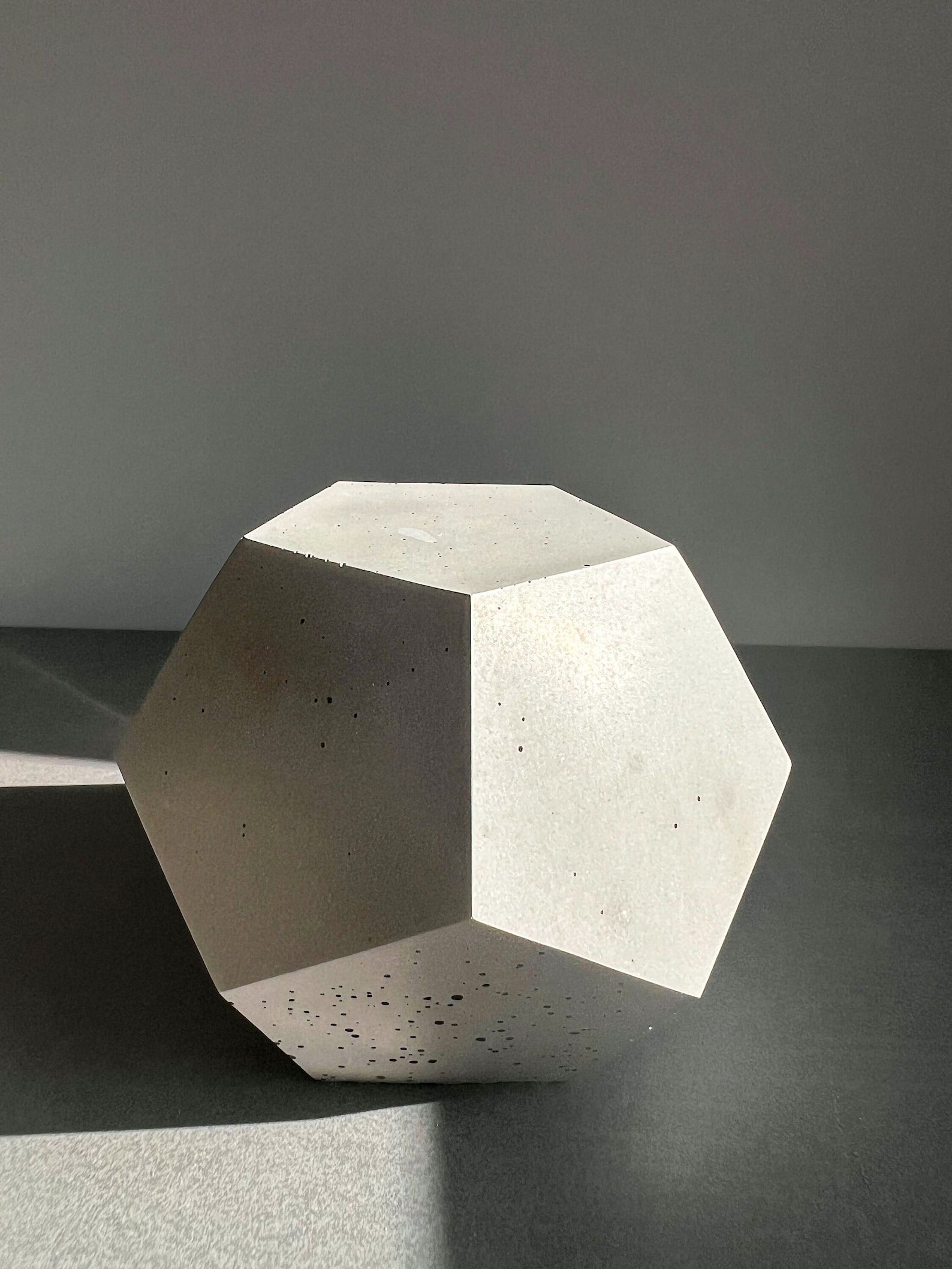 Concrete Sculpture, Geometric Decor, Cement Decor, Modern Decor, Garden ...