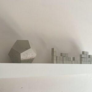 Concrete Sculpture, Geometric Decor, Cement Decor, Modern Decor, Garden ...