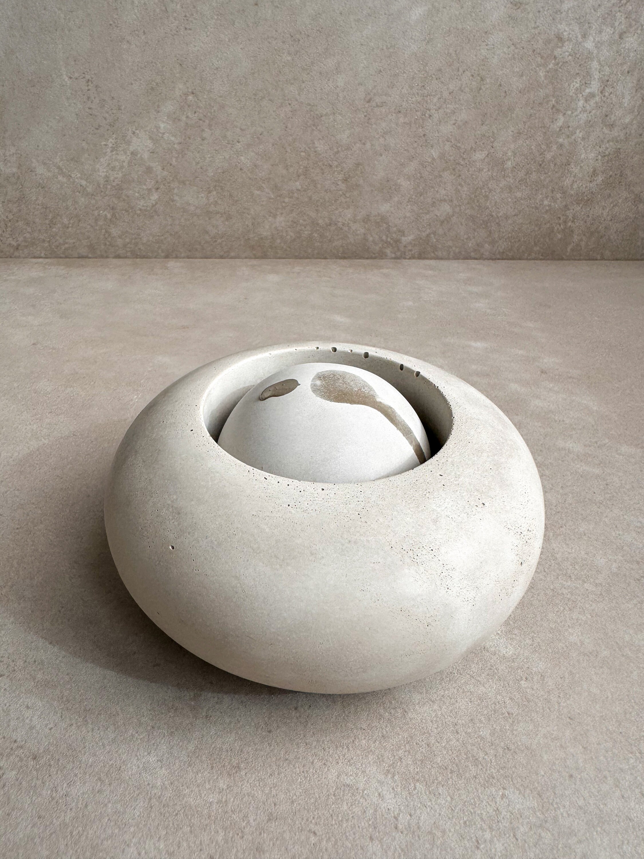 Passive Essential Oil Diffuser, Aromatherapy Ball, Concrete Dome ...