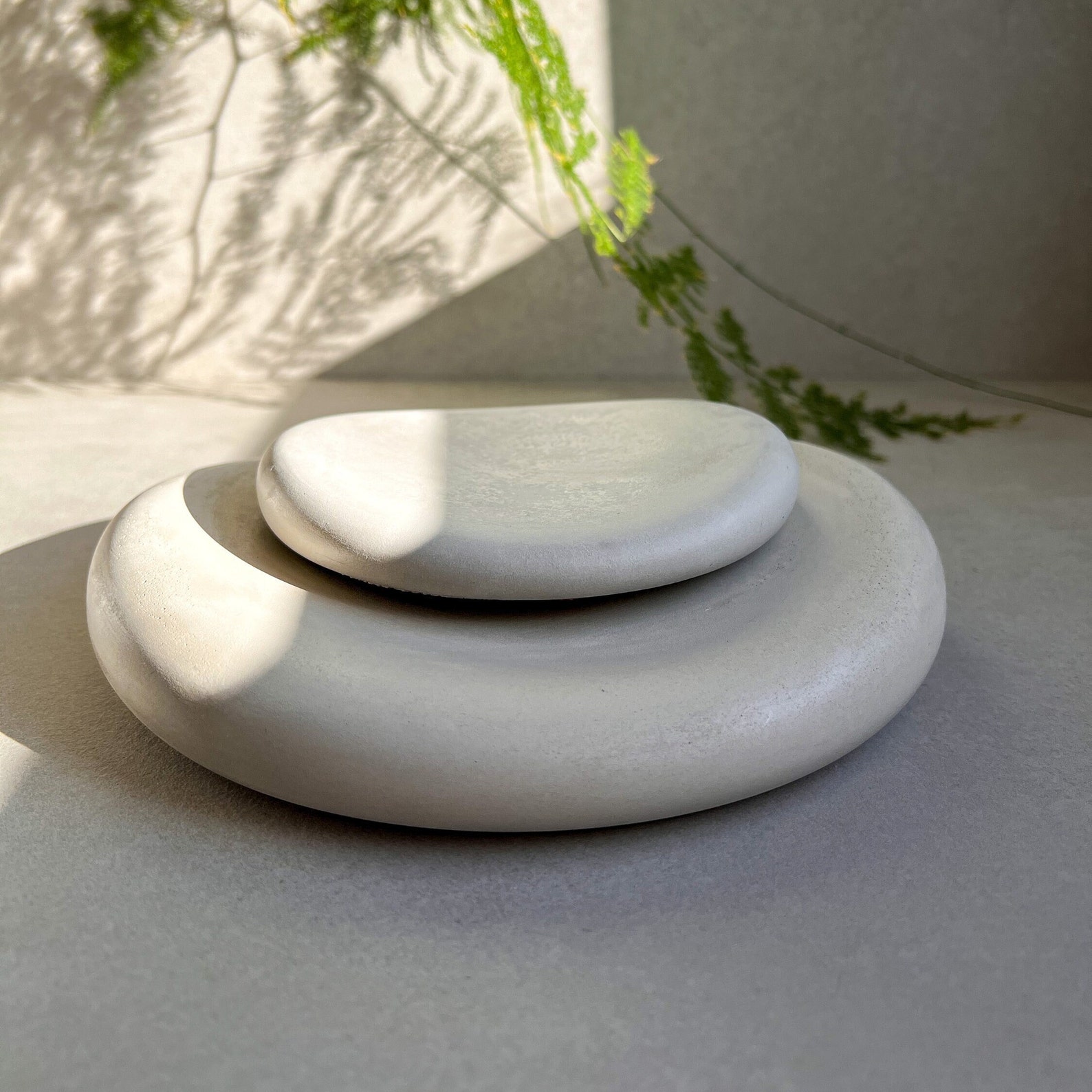 Pebble Tray, Asymmetrical Tray, Oblong Dish, Jewelry Display, Irregular ...