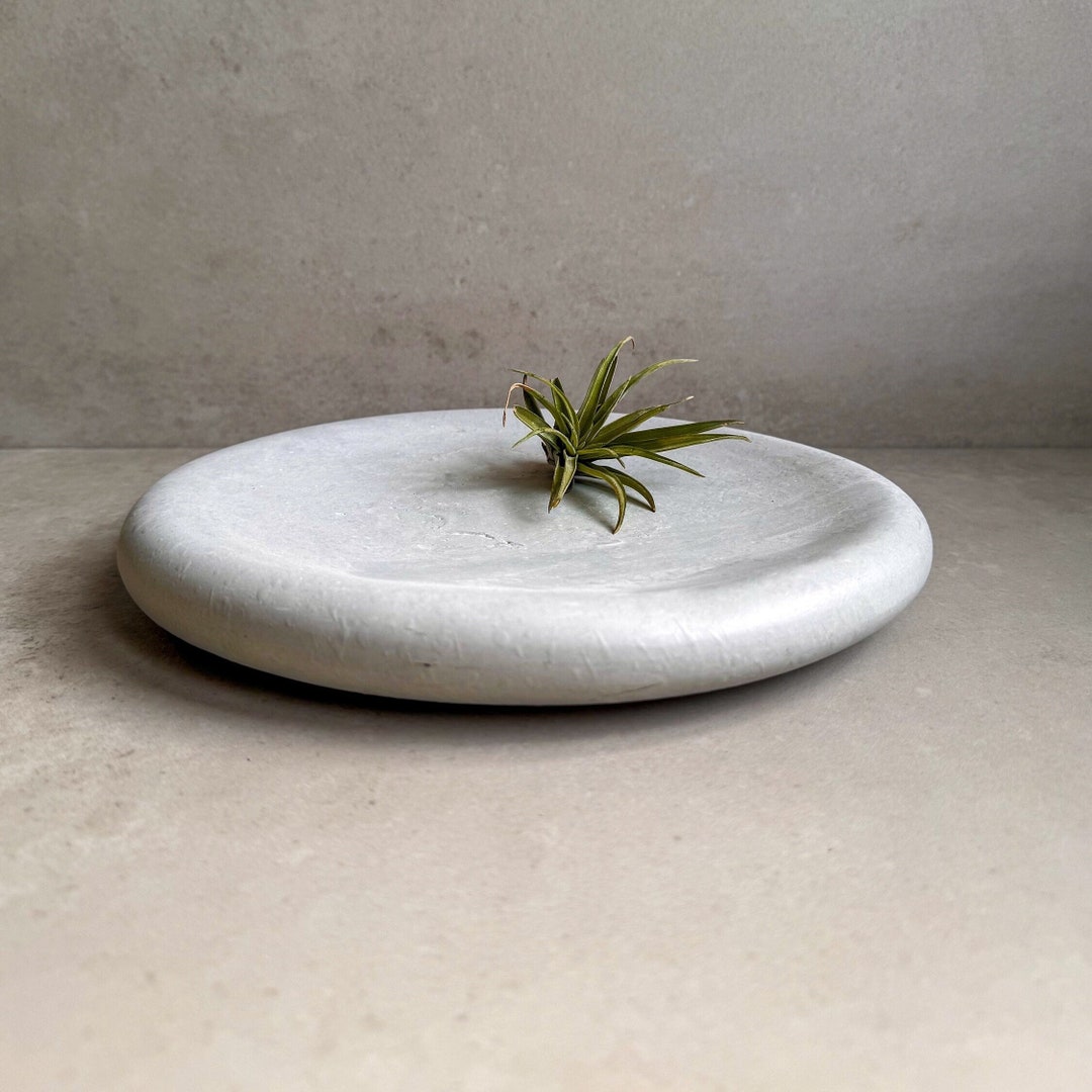 Wabi Sabi Pebble Tray | Sculptural Catchall, Japandi Home Decor ...