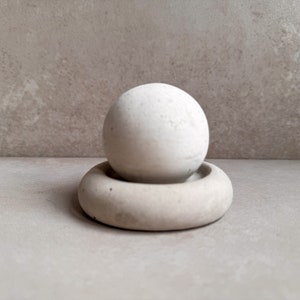 Concrete Essential Oil Diffuser, Aromatherapy Sphere, Passive Dome ...