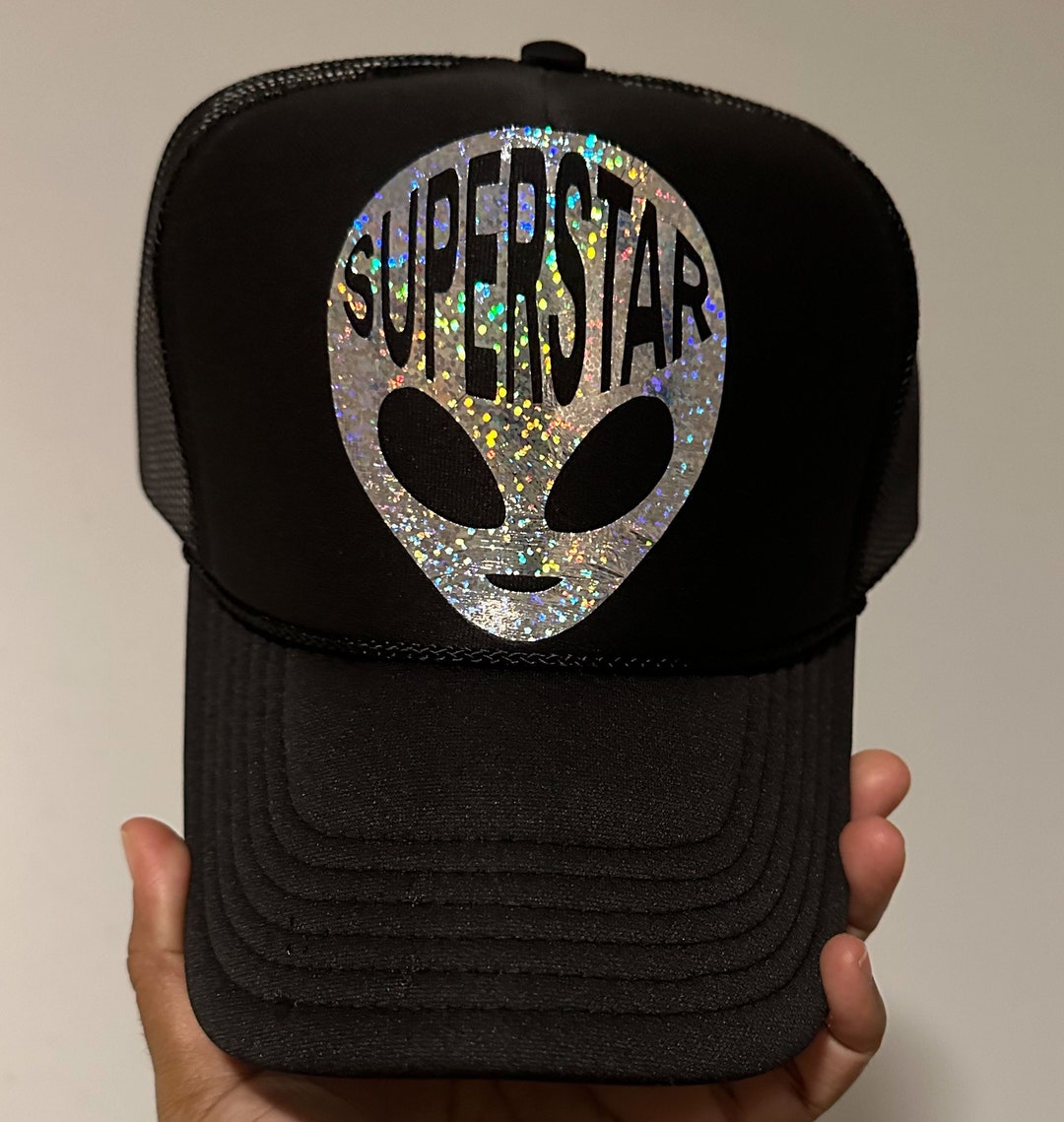 Beyonce's RWT alien Superstar Trucker Hat - Etsy