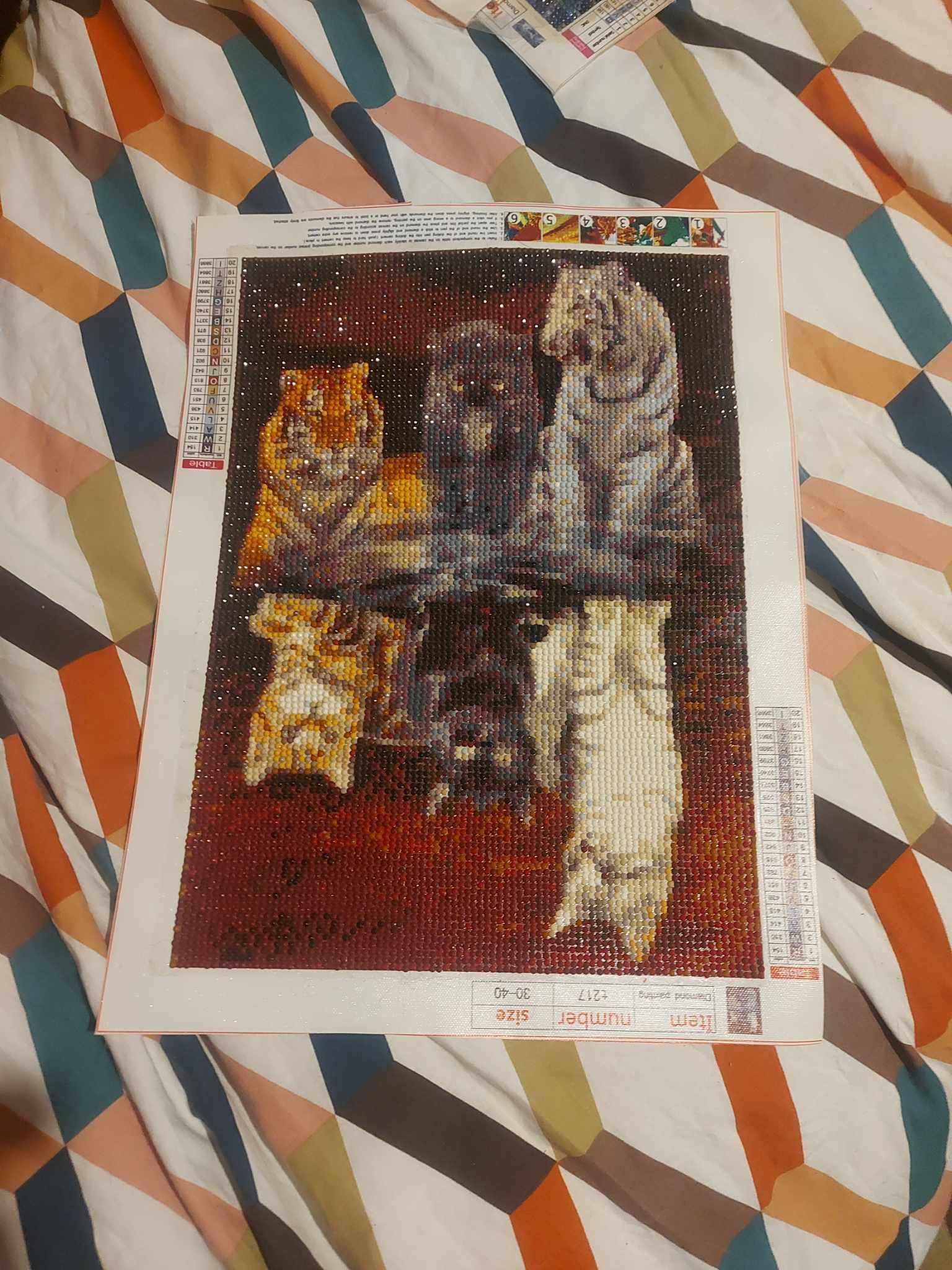 Completed Diamond Panting - Etsy