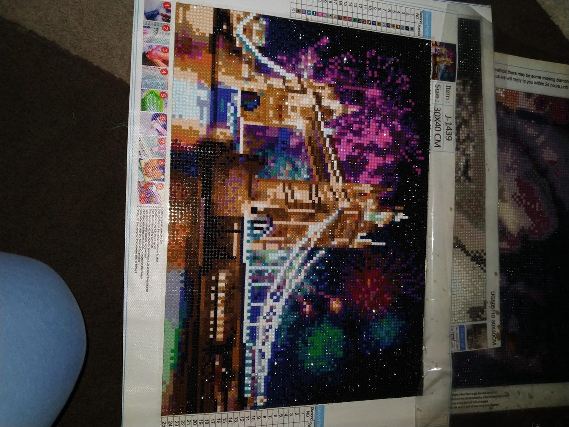 Finished Diamond Art - Etsy