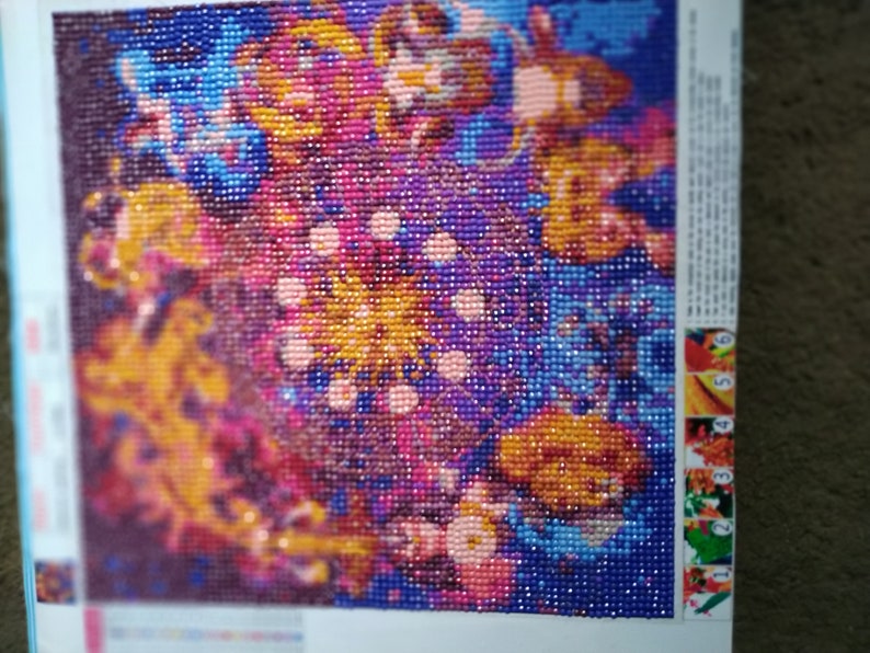 Completed Diamond Art - Etsy