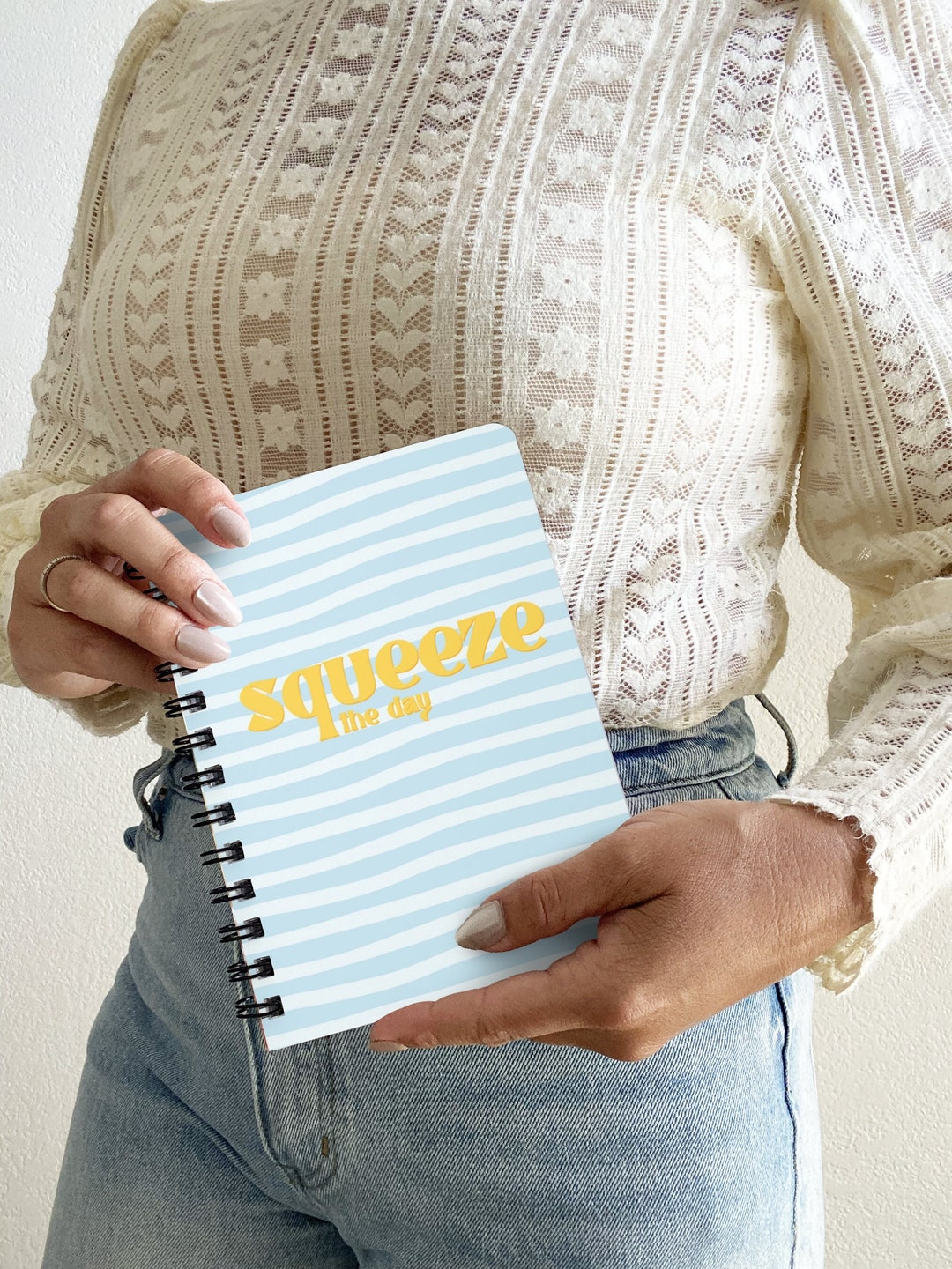 Squeeze the Day - Notebooks, Spiral Bound, Lined Paper, Personal ...