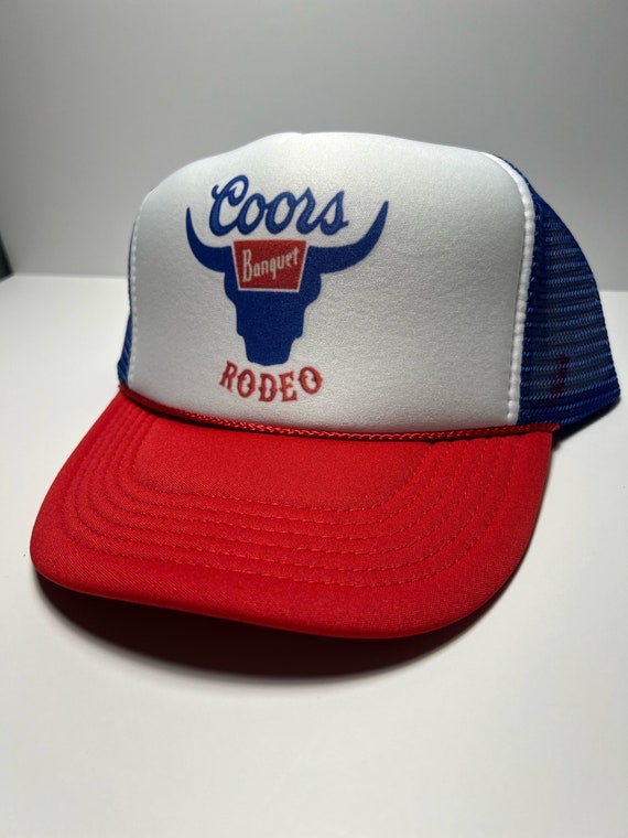 Coors Rodeo Banquet Vintage Trucker Hat Women and Men… - Gem