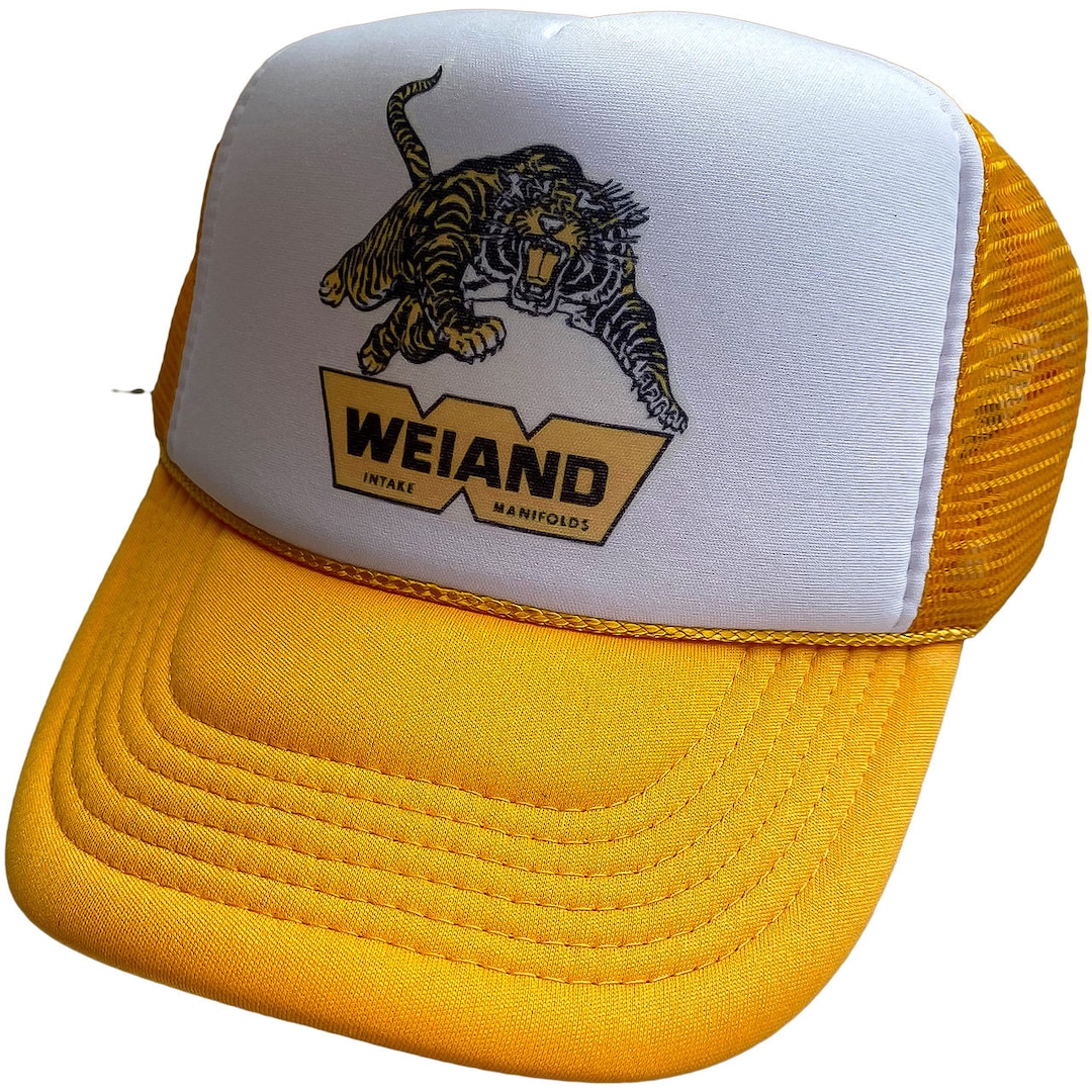 Vintage Weiand Intake Manifold Co. Trucker Mesh Hat With Adjustable ...