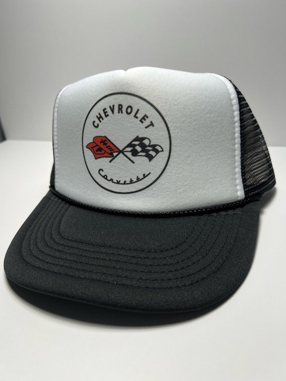 Vintage Chevrolet Corvette Trucker Hat for Men and Wo… - Gem
