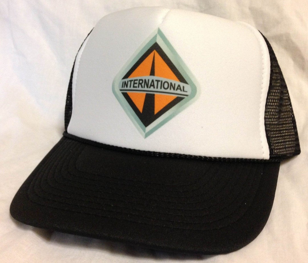 International New Logo Trucker Hat Mesh Hat Adjustable Snap Back Cap ...
