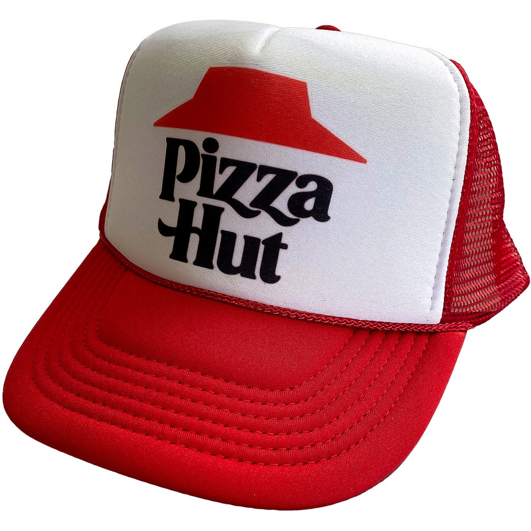 Vintage Pizza Hut Trucker Hat – Retro Red Mesh Snapback, Classic ...