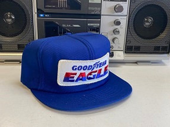 Vintage Goodyear Eagle Hat Rare Goodyear Racing Truck… - Gem
