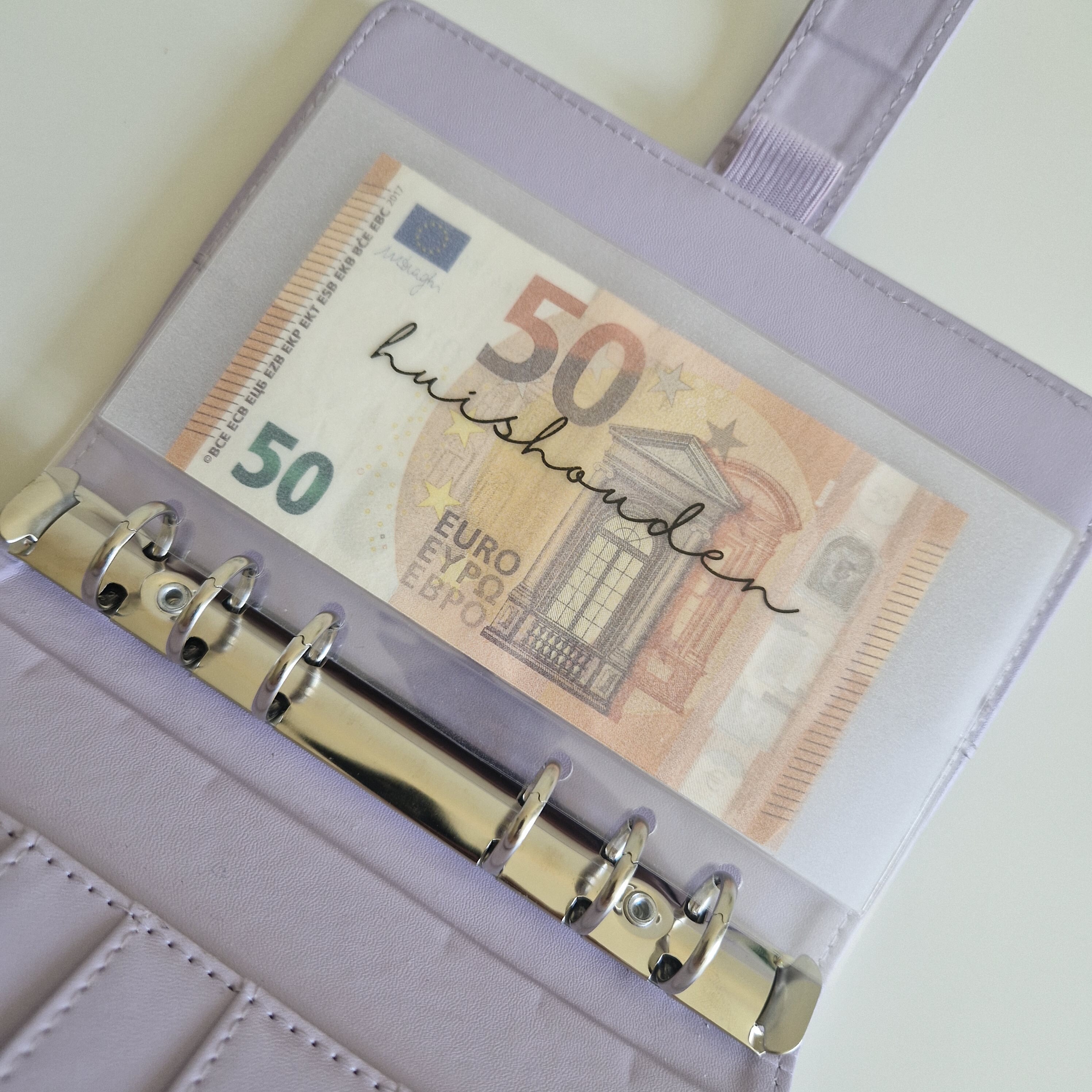 A6 Glossy Vellum Cash Envelopes, Cash Envelopes, A6 Laminated Cash ...