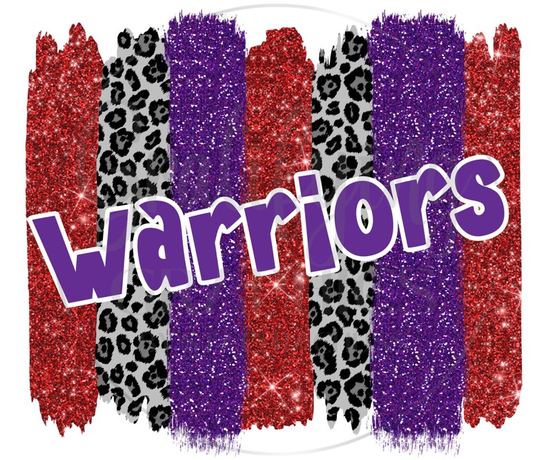 Warriors Mascot School Spirit Printable T Shirt Design, Sublimation ...