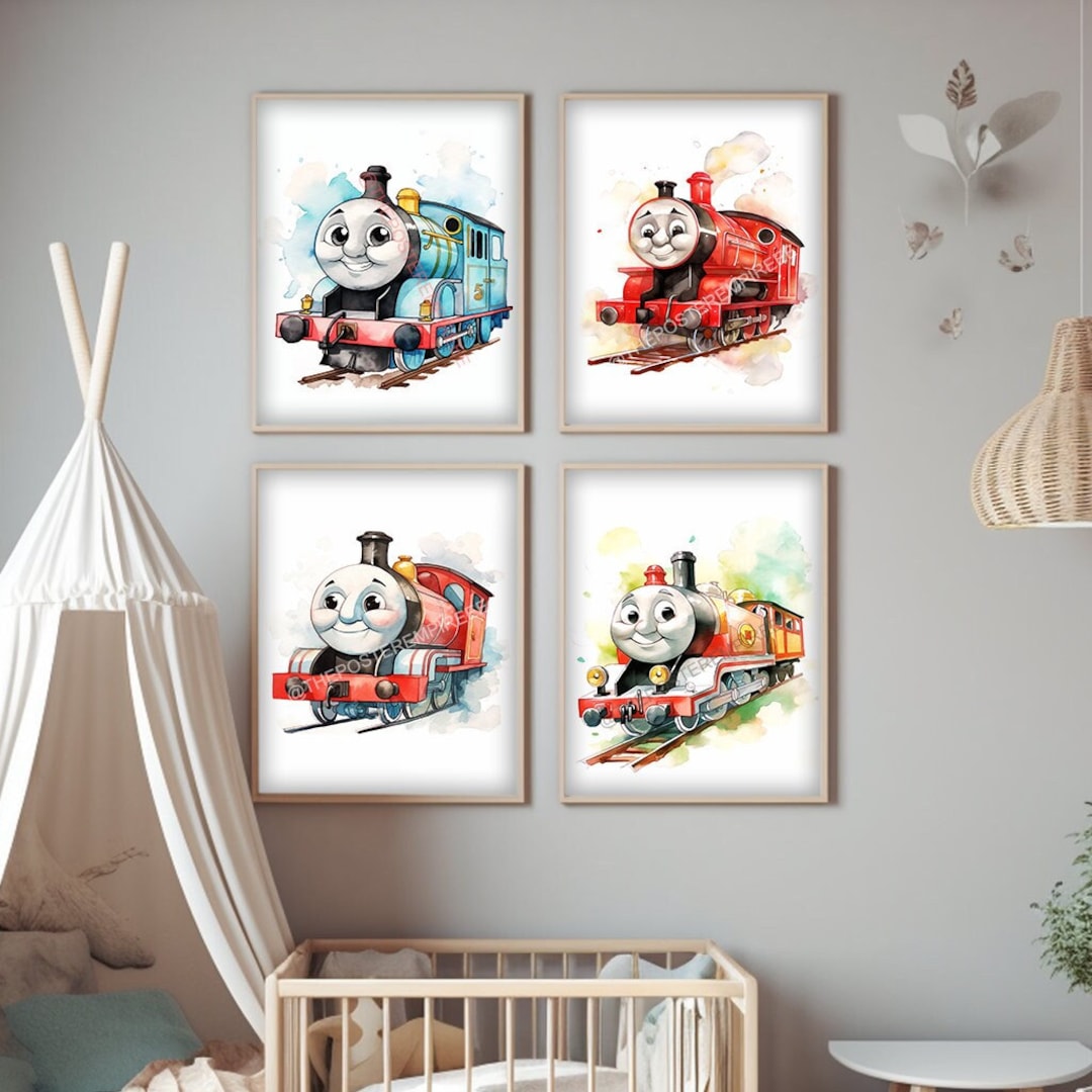 Thomas and Friends Poster Set Thomas Prints Printable - Etsy