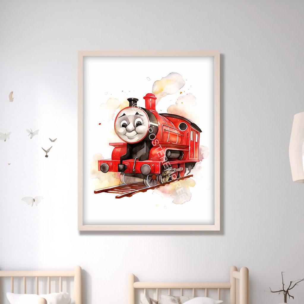 Thomas and Friends Poster Set Thomas Prints Printable - Etsy