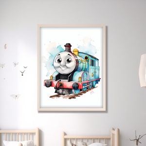 Thomas and Friends Poster Set Thomas Prints Printable - Etsy