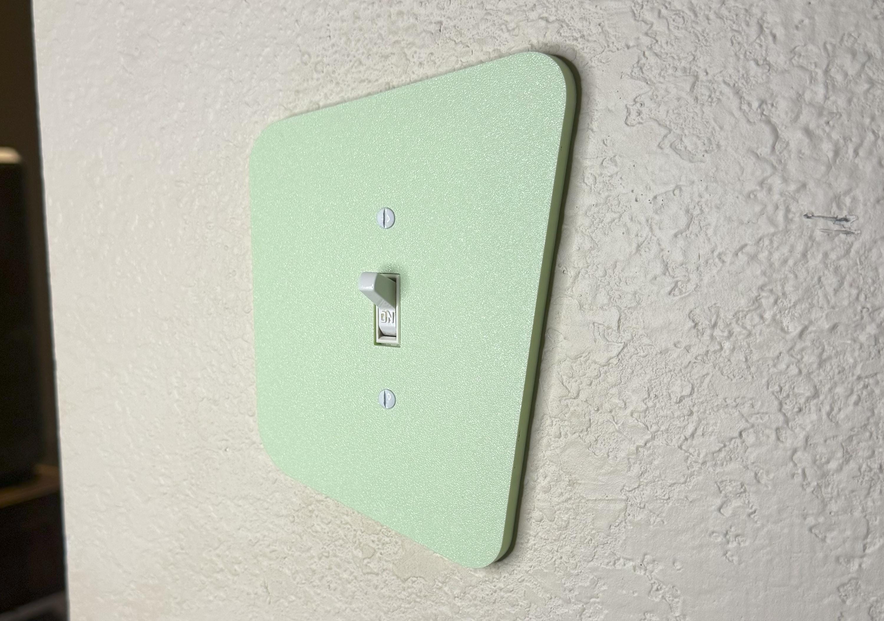 Mid Century Atomic Retro Light Switch Cover | Multiple Configurations ...
