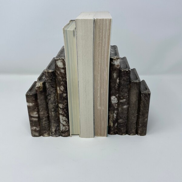 Marble Bookends - Etsy