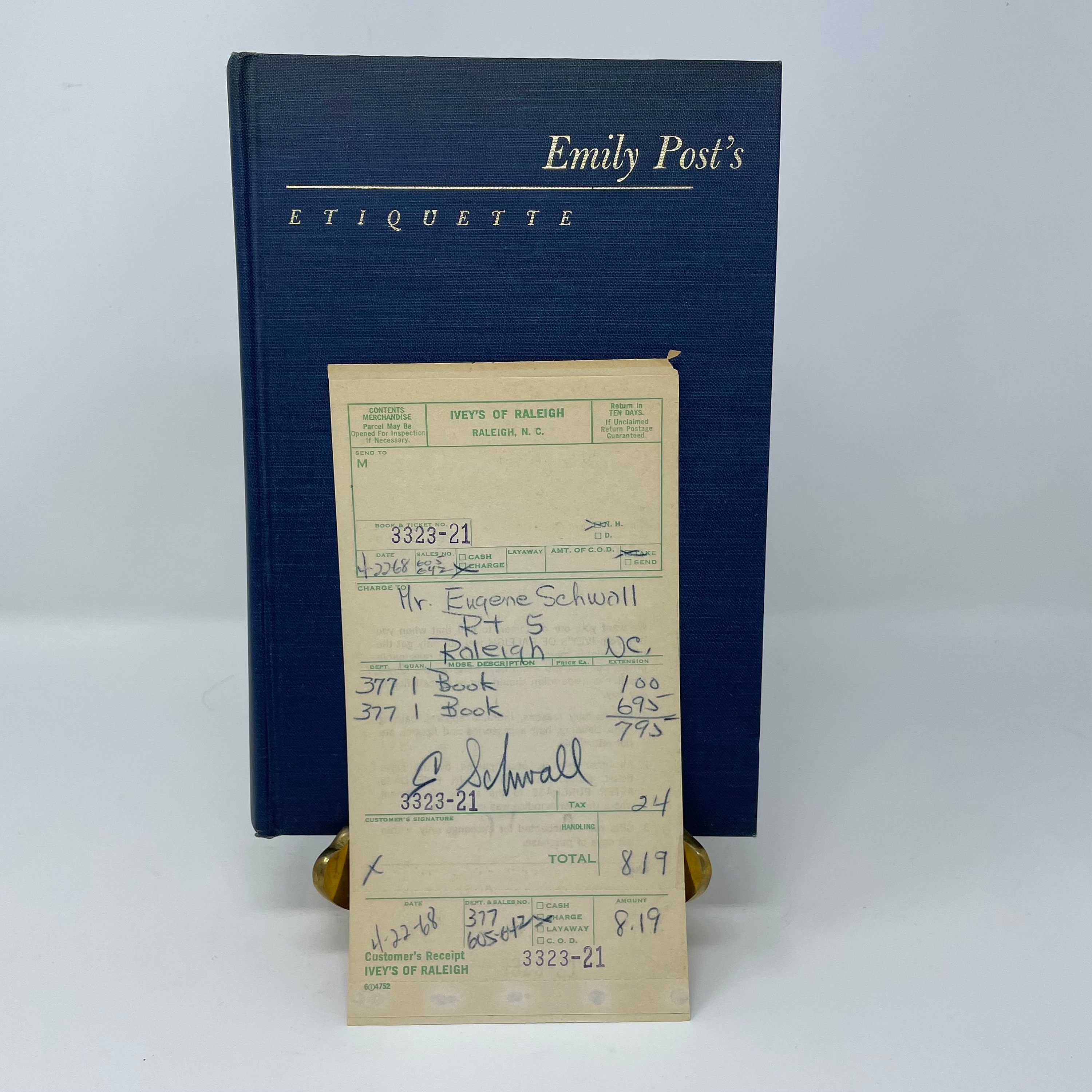 1965 Emily Post Etiquette Book, Vintage Etiquette Book, Emily Post 1965 ...