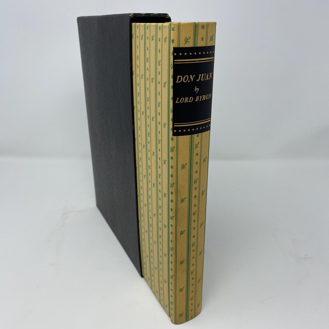 1943 Don Juan by George Gordon/lord Byron, Heritage Press, Don Juan ...