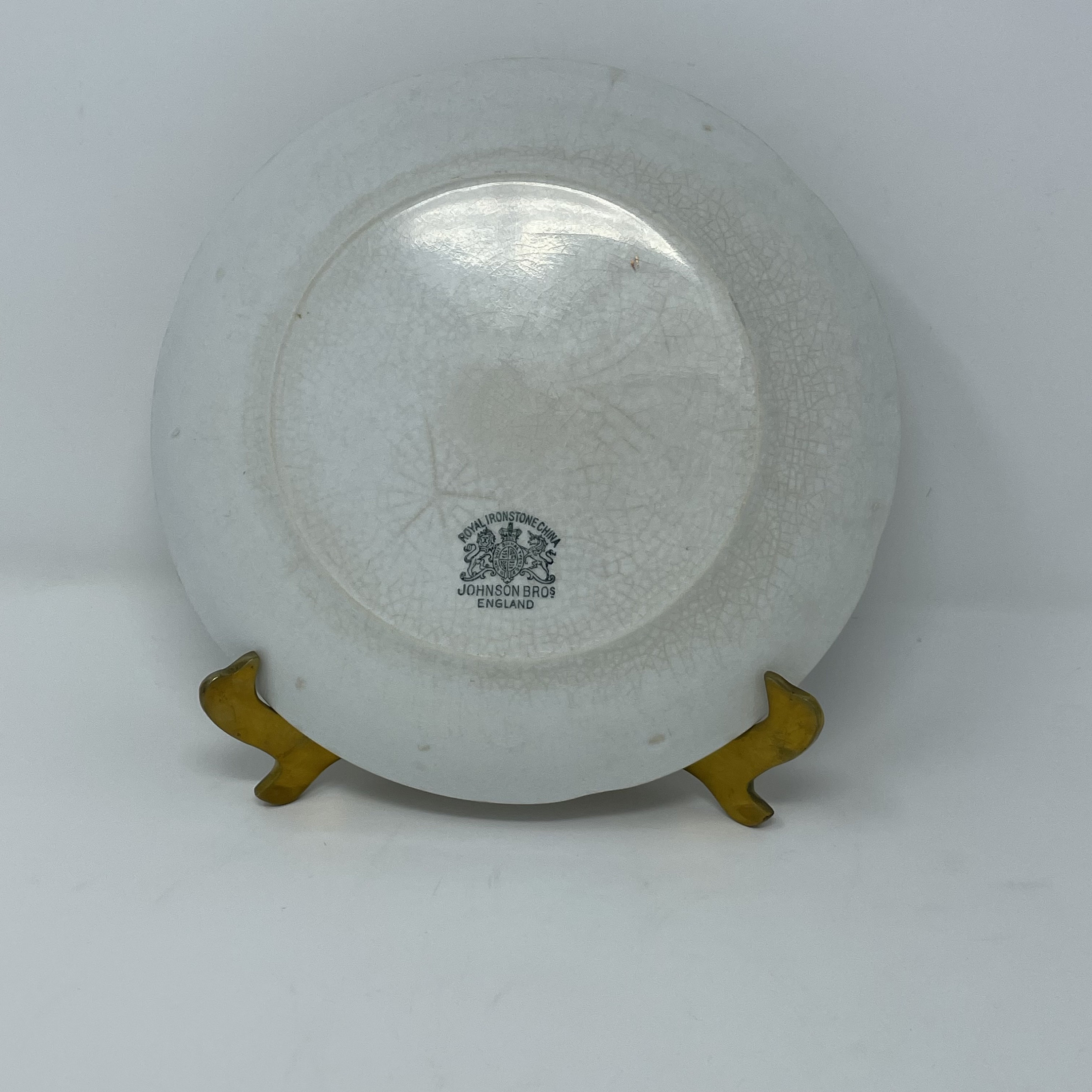 Antique Tea Leaf 9 Plate by by Royal Ironstone China Johnson & Bros ...