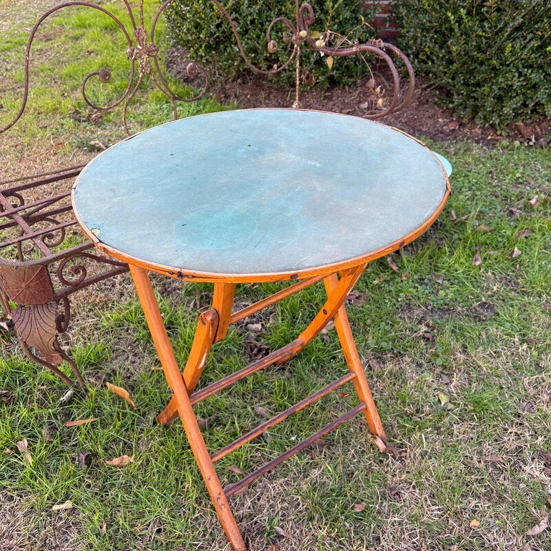 Antique Folding Table - Etsy