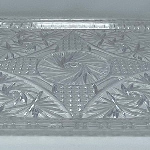 Mid-century Modern Acrylic Tray Facetted Design 1960's - Etsy