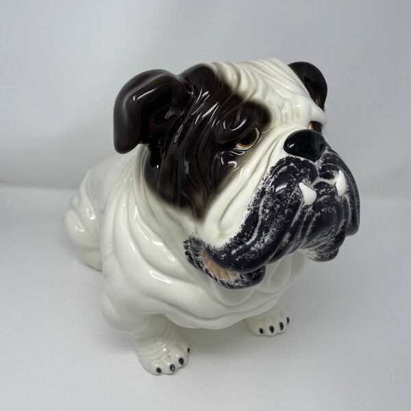 Ceramic Bulldog - Etsy