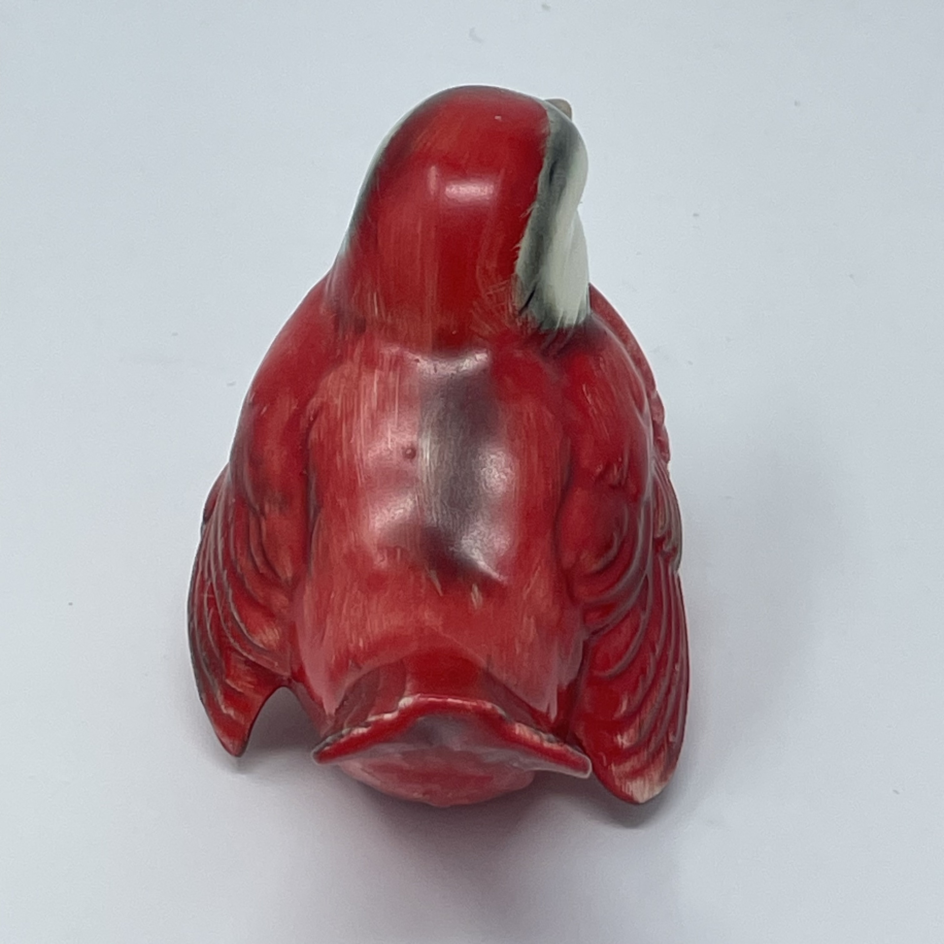 Vintage Goebel Red Birds, Red Porcelain Bird, Red Goebel Bird Style ...