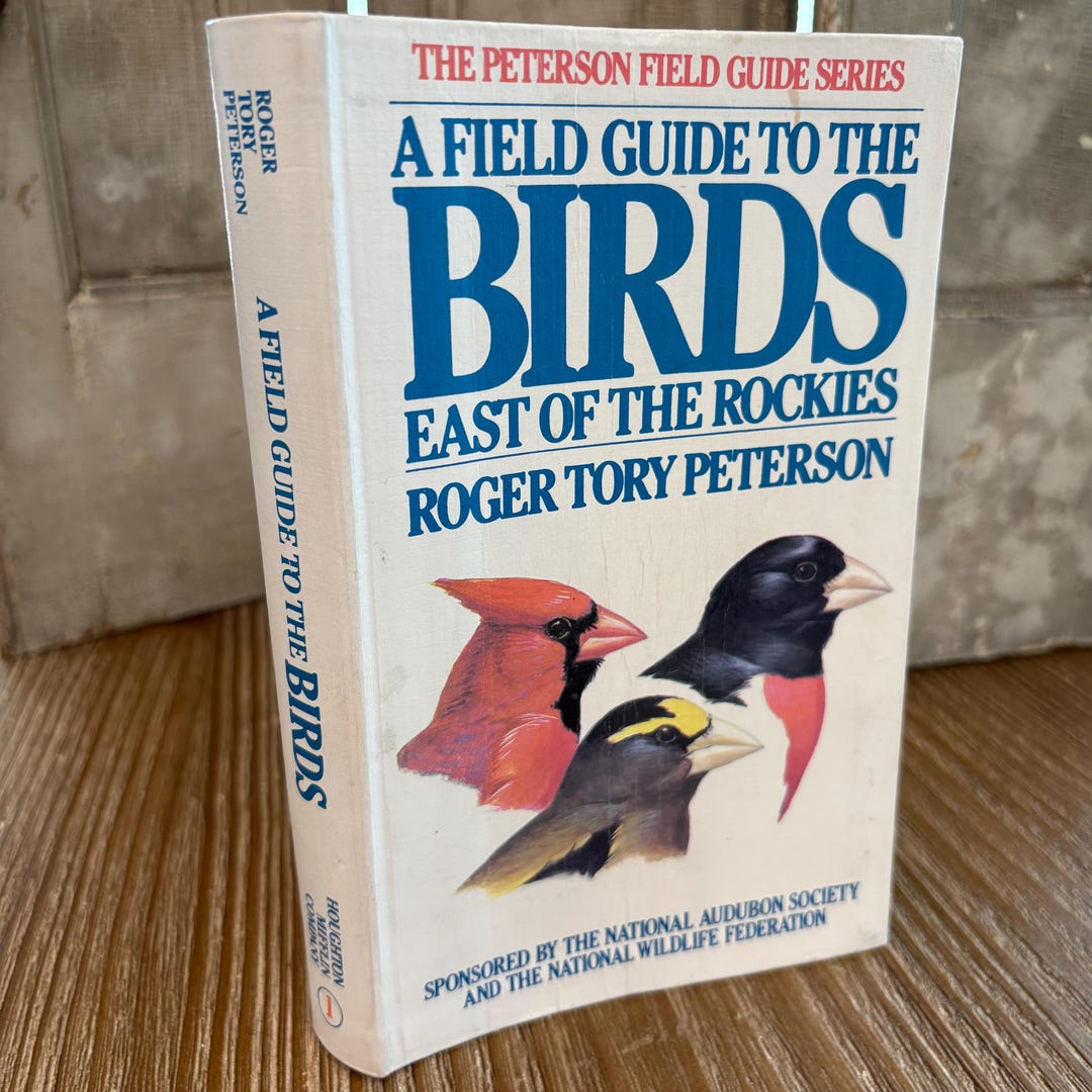 1980 Peterson Field Guide to Birds East of the Rockies by Roger Tory ...