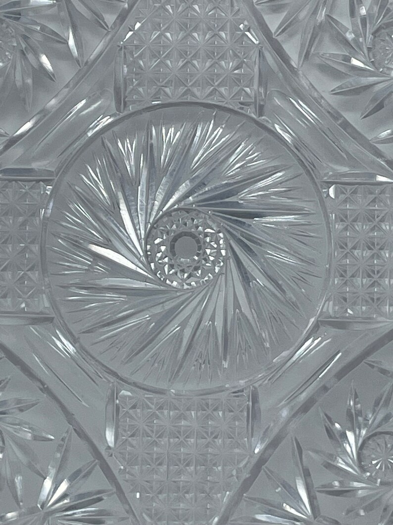 Mid-century Modern Acrylic Tray Facetted Design 1960's - Etsy