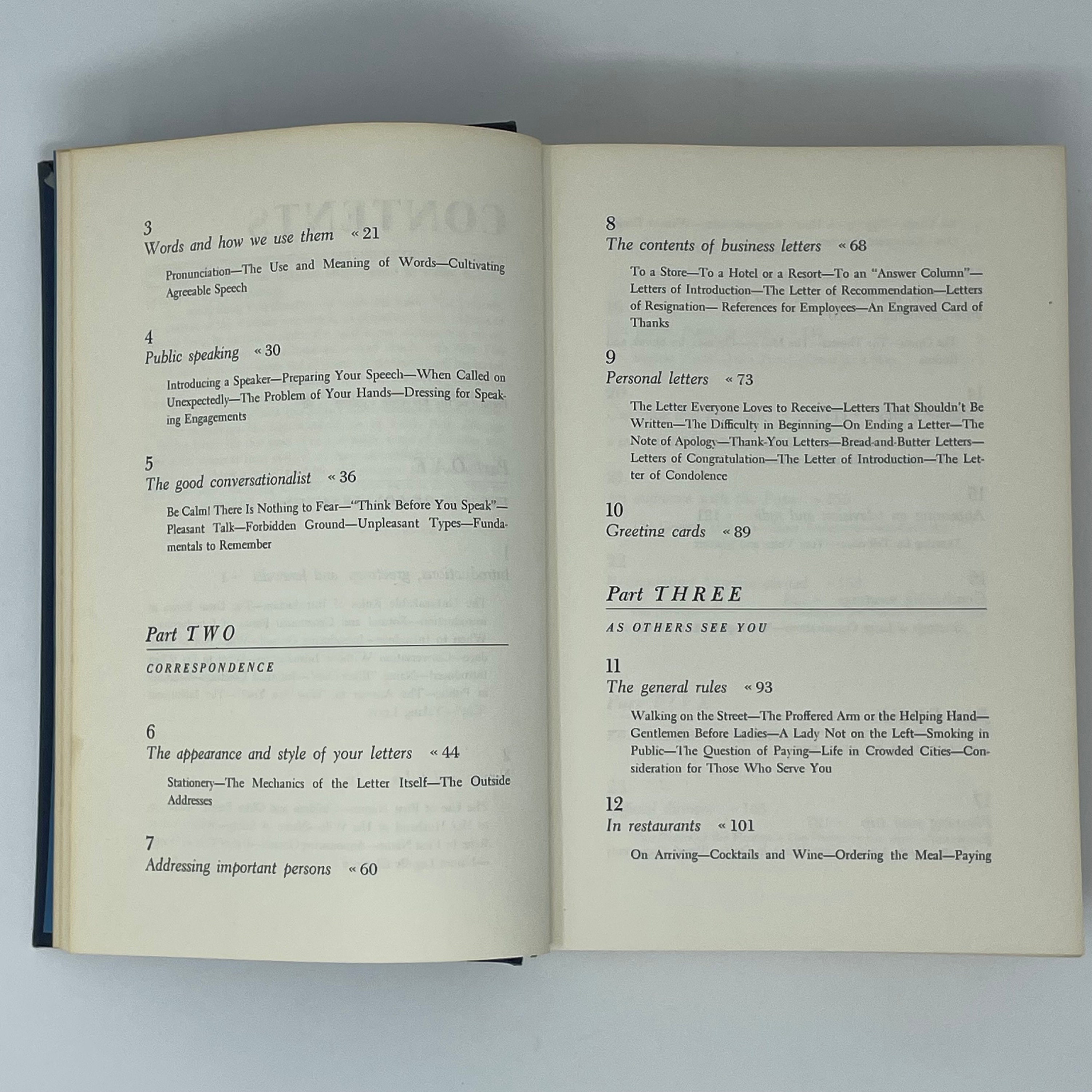 1965 Emily Post Etiquette Book, Vintage Etiquette Book, Emily Post 1965 ...