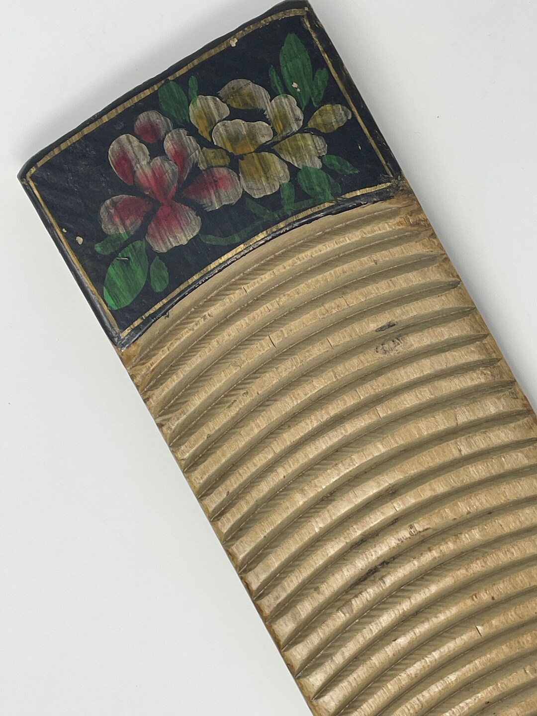 Chinese Washboard Wall Hanging Washboard Decor Floral - Etsy