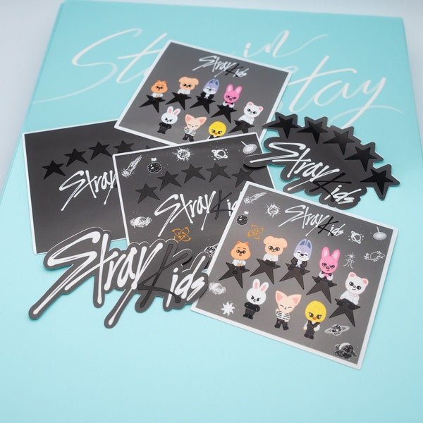Stray Kids 5 Star Stickers - Etsy
