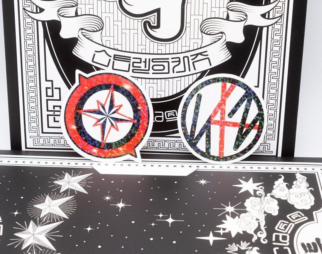 Stray Kids Compass & SKZ Stickers - Etsy