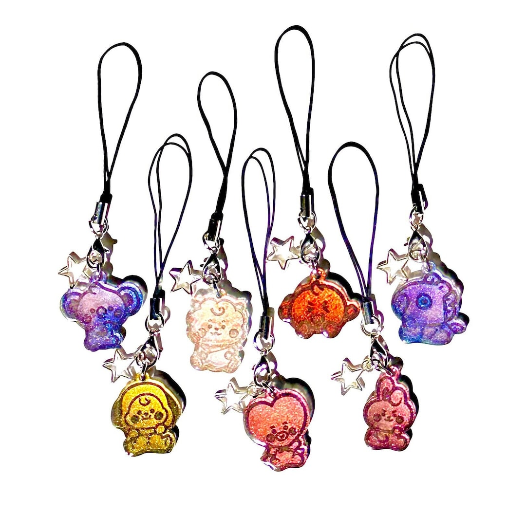 BTS BT21 Charms - Etsy