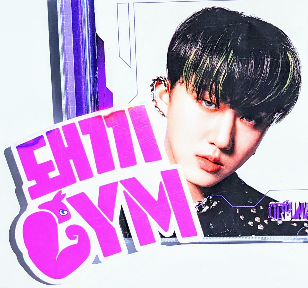 Changbin Dwaekki Gym Sticker - Etsy