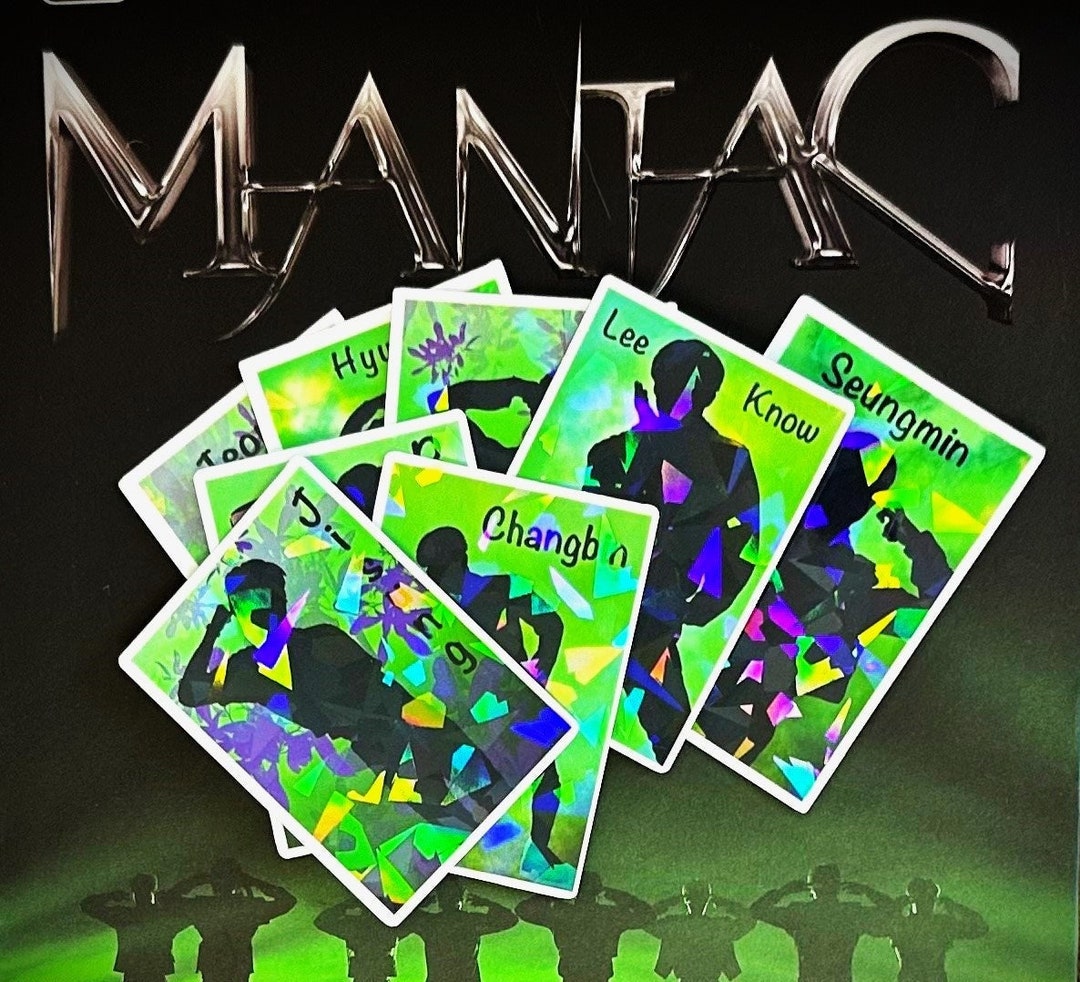 Stray Kids Maniac Stickers - Etsy