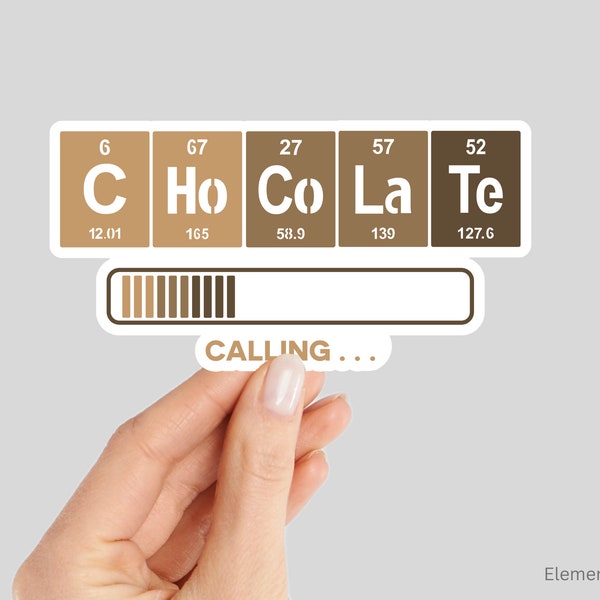 Periodic Table Chocolate - Etsy