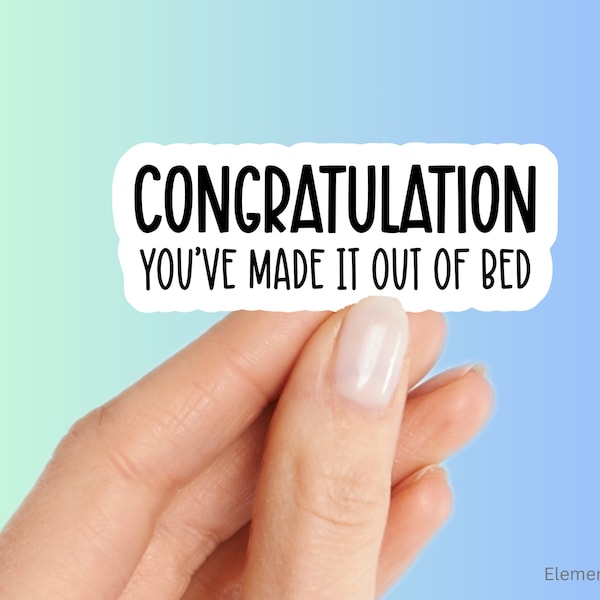 Congratulation Stickers - Etsy