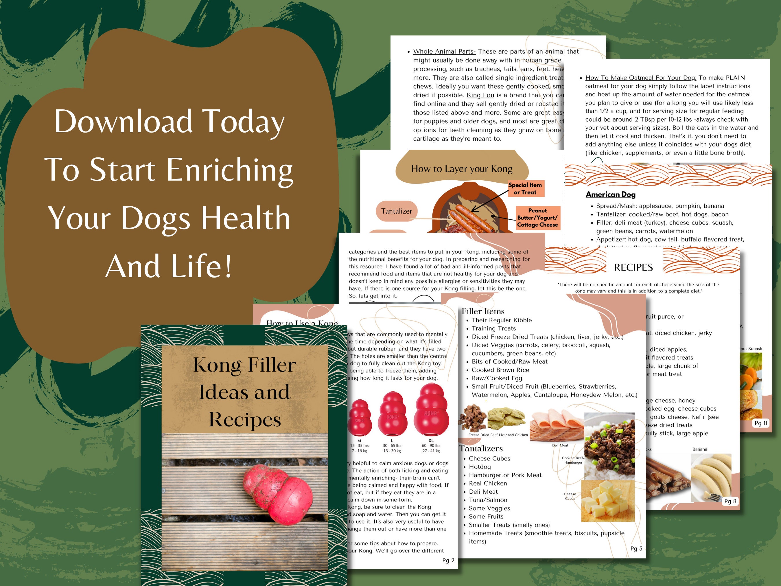 Kong Filler and Recipe Ideas | Kong Filling Recipes | Kong Treat ...