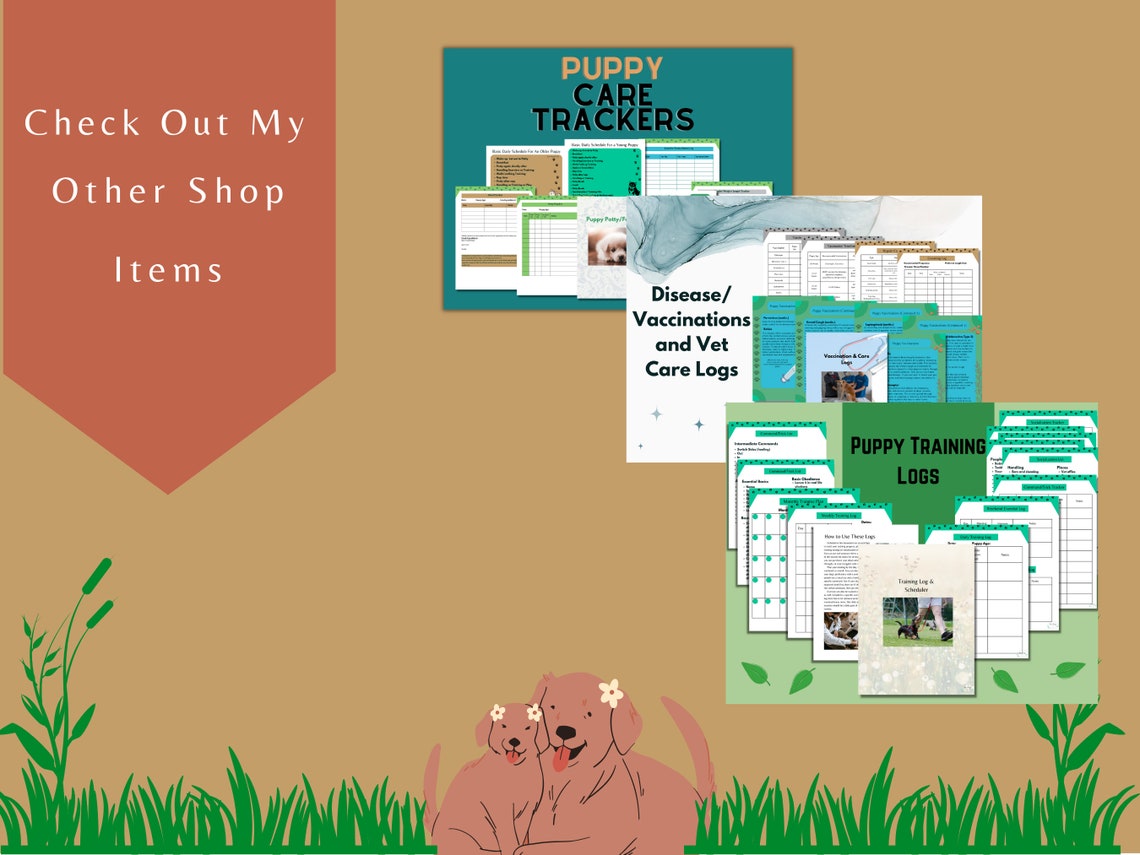 New Puppy Essentials | New Puppy Preparation | Printable New Puppy ...