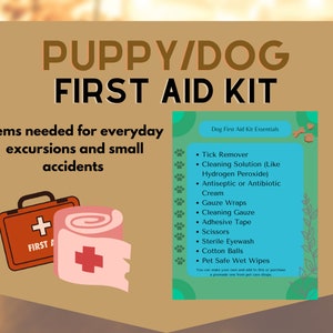 New Puppy Essentials | New Puppy Preparation | Printable New Puppy ...