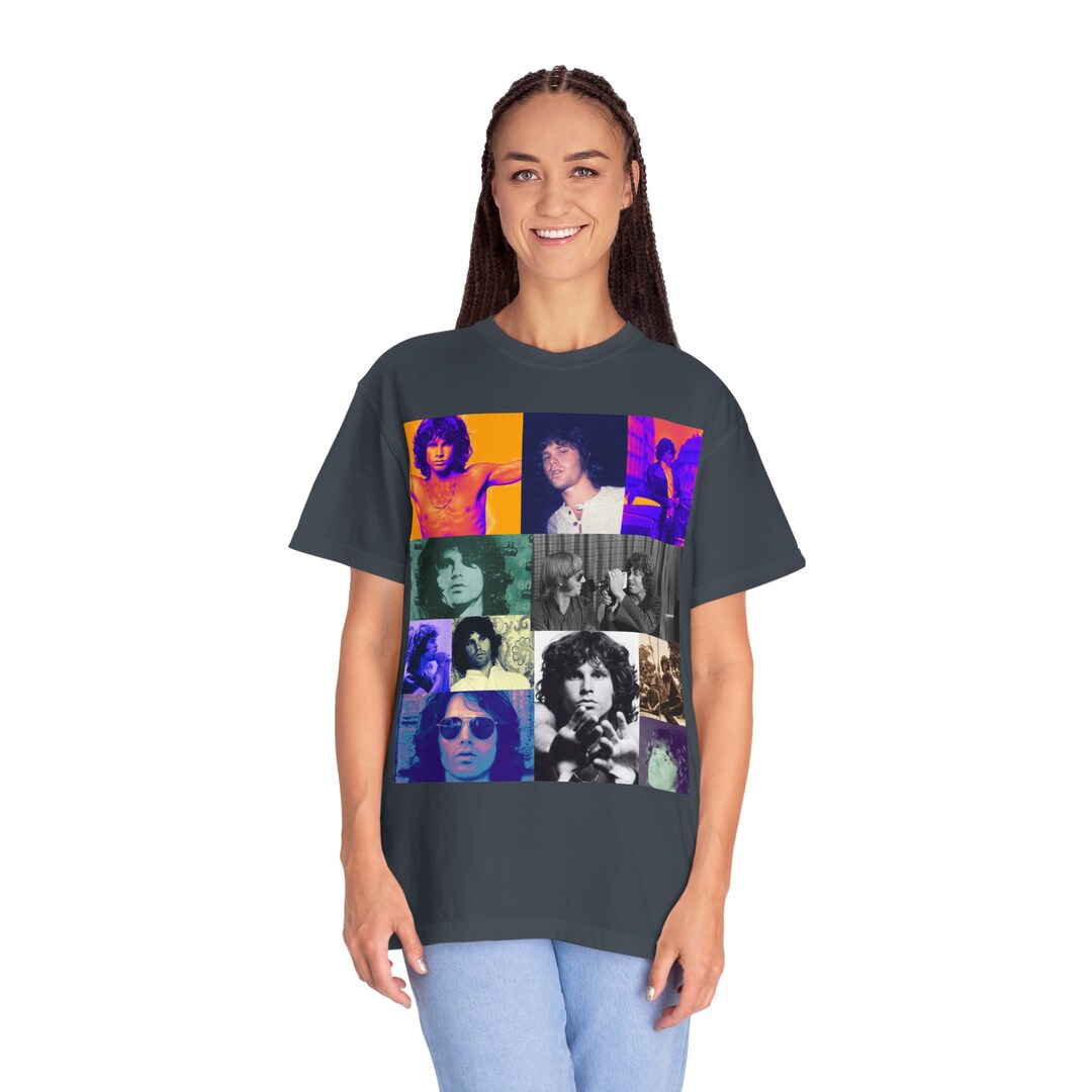 Jim Morrison Photo Collage T-shirt, Jim Morrison T-shirt, Jim Morrison ...