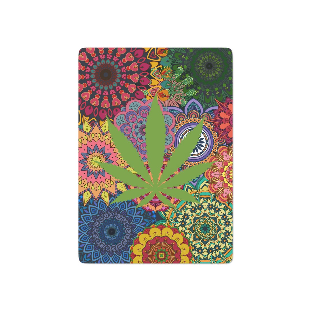 420 Cannabis Card Deck, Stoner Playing Cards, Weed Poker Cards - Etsy