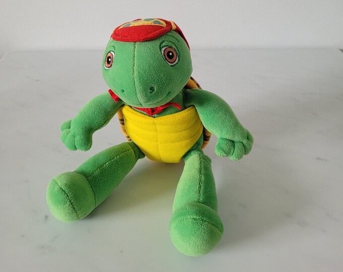 Vintage 10" Franklin the Turtle Plush | 90s 00s TV Show Character ...