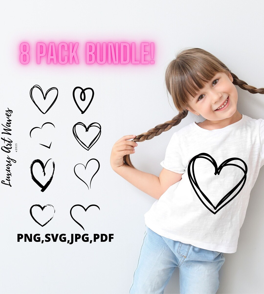 Hand Drawn Heart Hand Lettered Heart SVG Heart SVG Cute - Etsy Canada